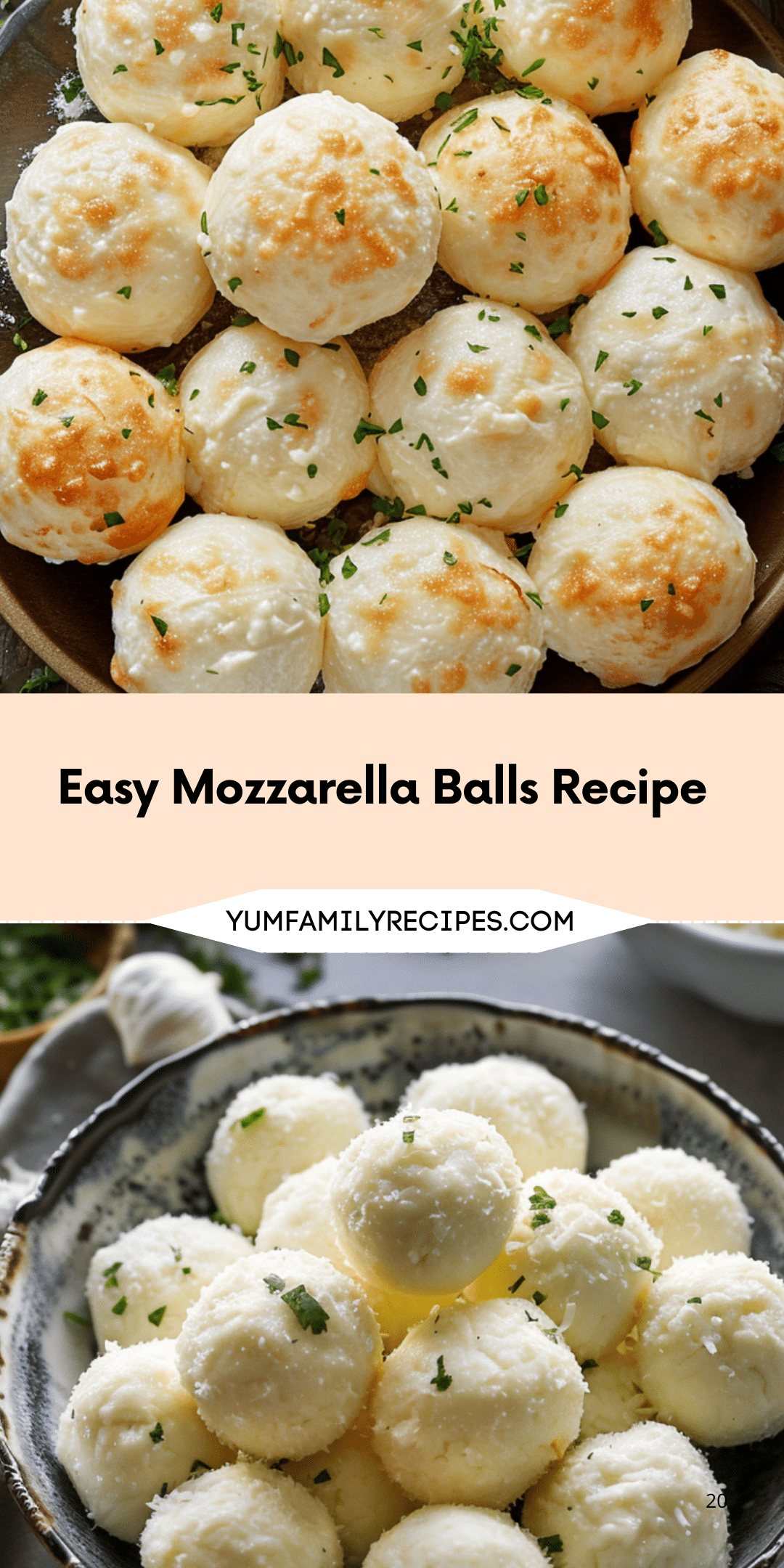 Easy Mozzarella Balls Recipe | Yum Family Recipes