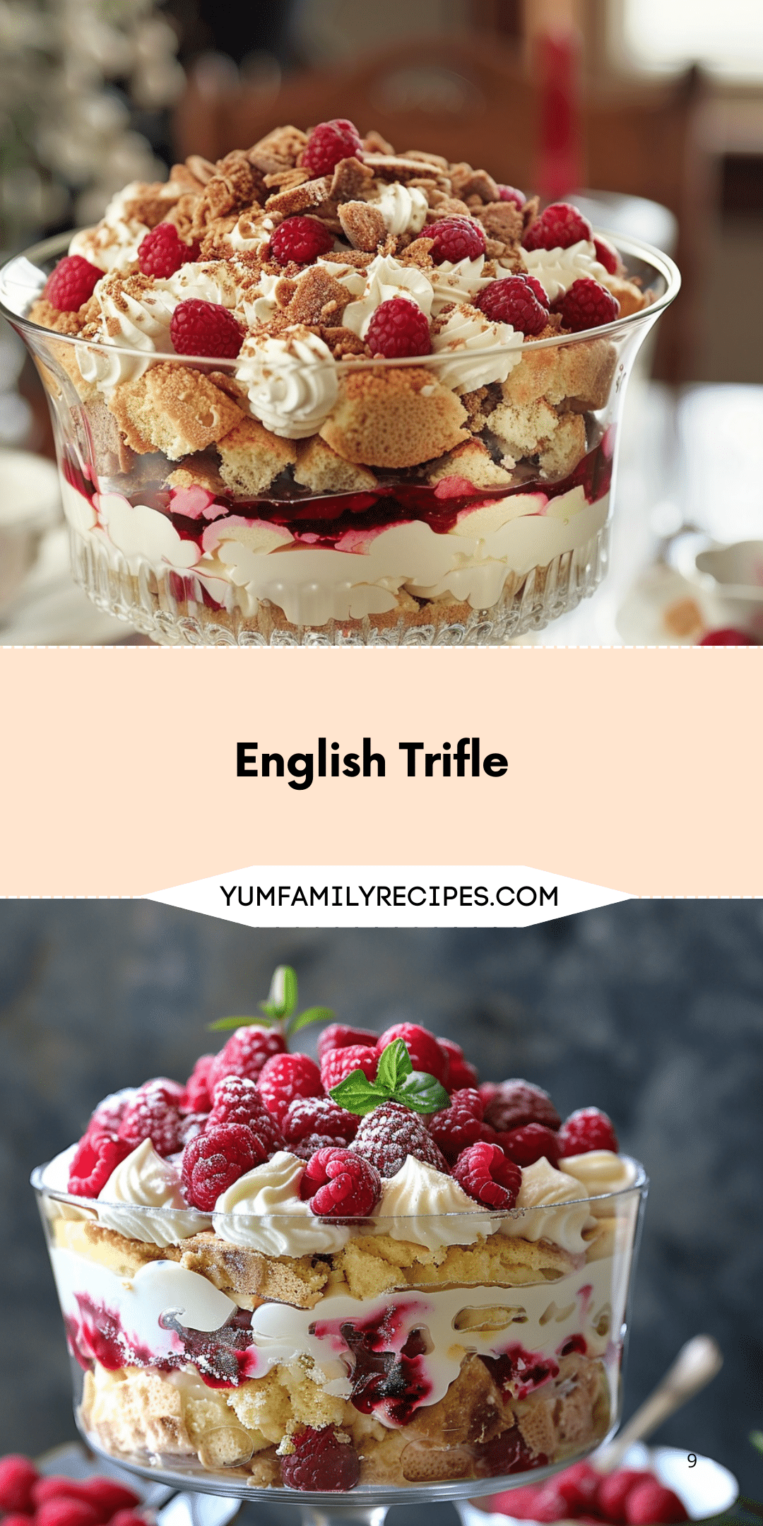 English Trifle | Yum Family Recipes