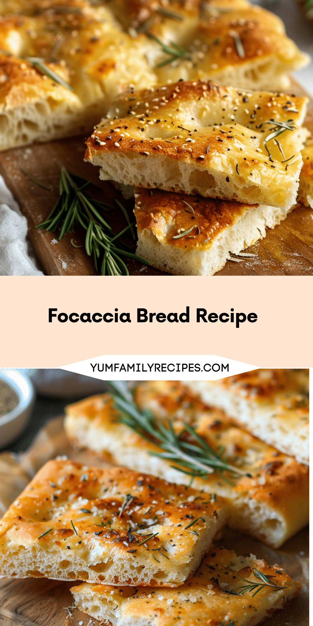 Focaccia Bread Recipe | Yum Family Recipes