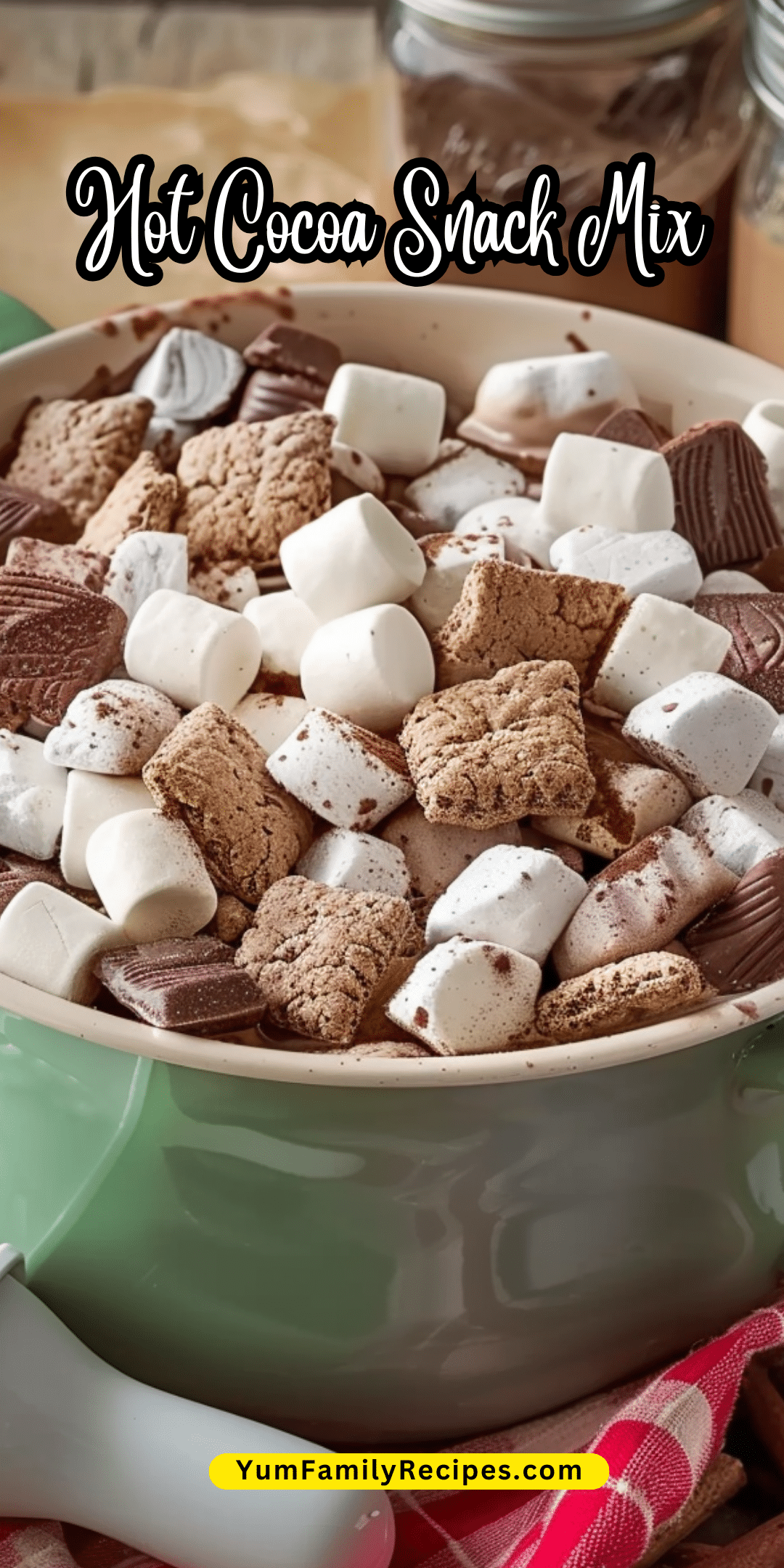 Hot Cocoa Snack Mix | Yum Family Recipes