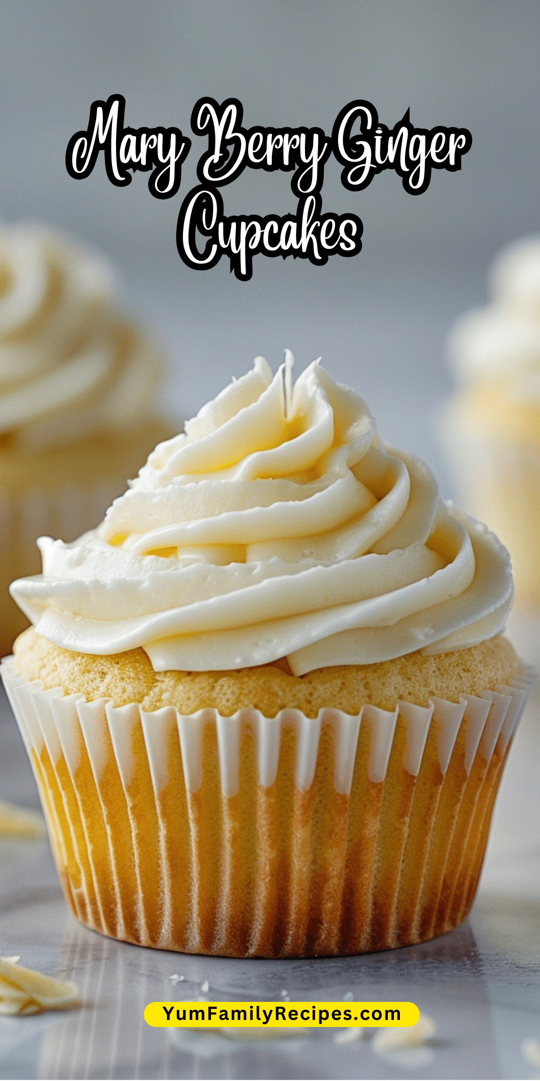 Mary Berry Ginger Cupcakes | Yum Family Recipes