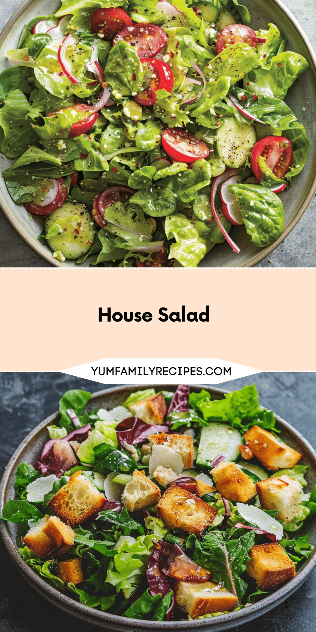 House Salad | Yum Family Recipes