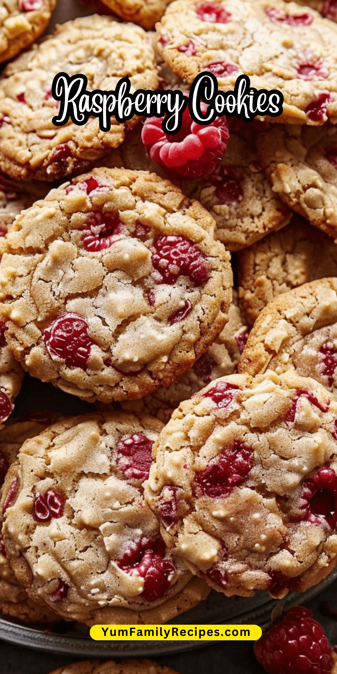 Raspberry Cookies | Yum Family Recipes