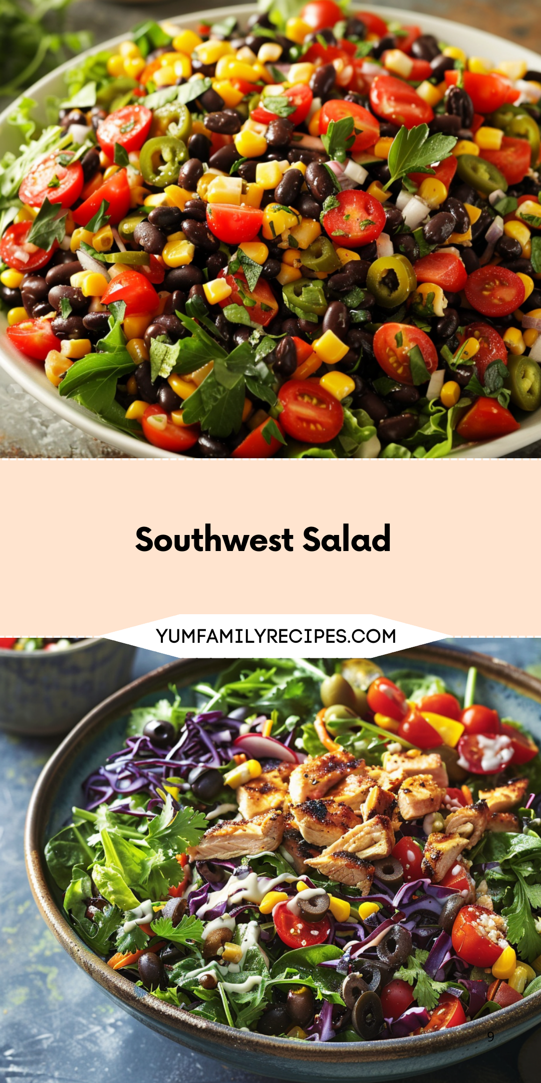 Southwest Salad | Yum Family Recipes