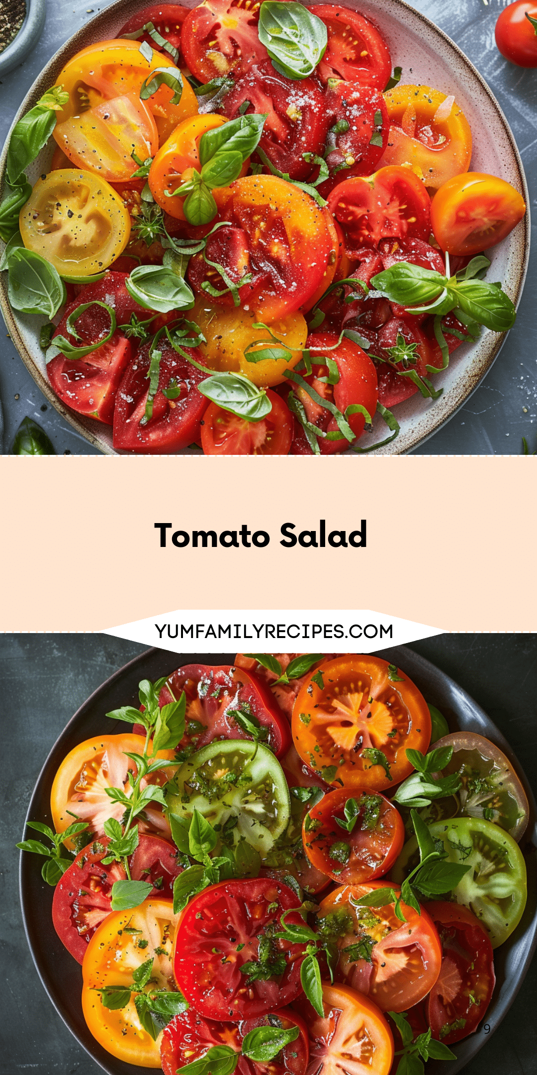 Tomato Salad | Yum Family Recipes