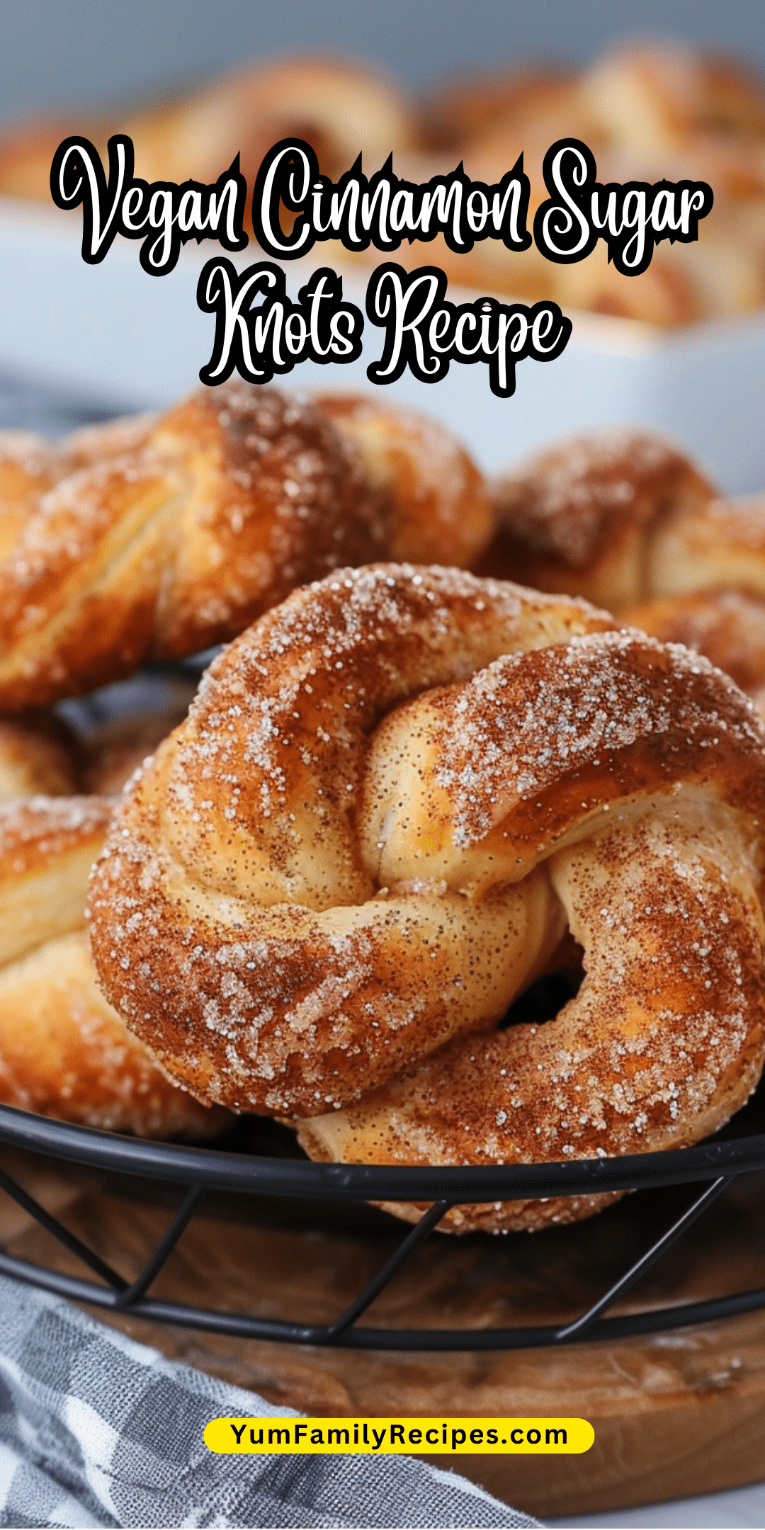 Vegan Cinnamon Sugar Knots Recipe | Yum Family Recipes