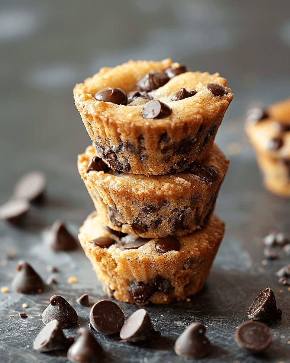 Chocolate Chip Cookie Cups | Yum Family Recipes