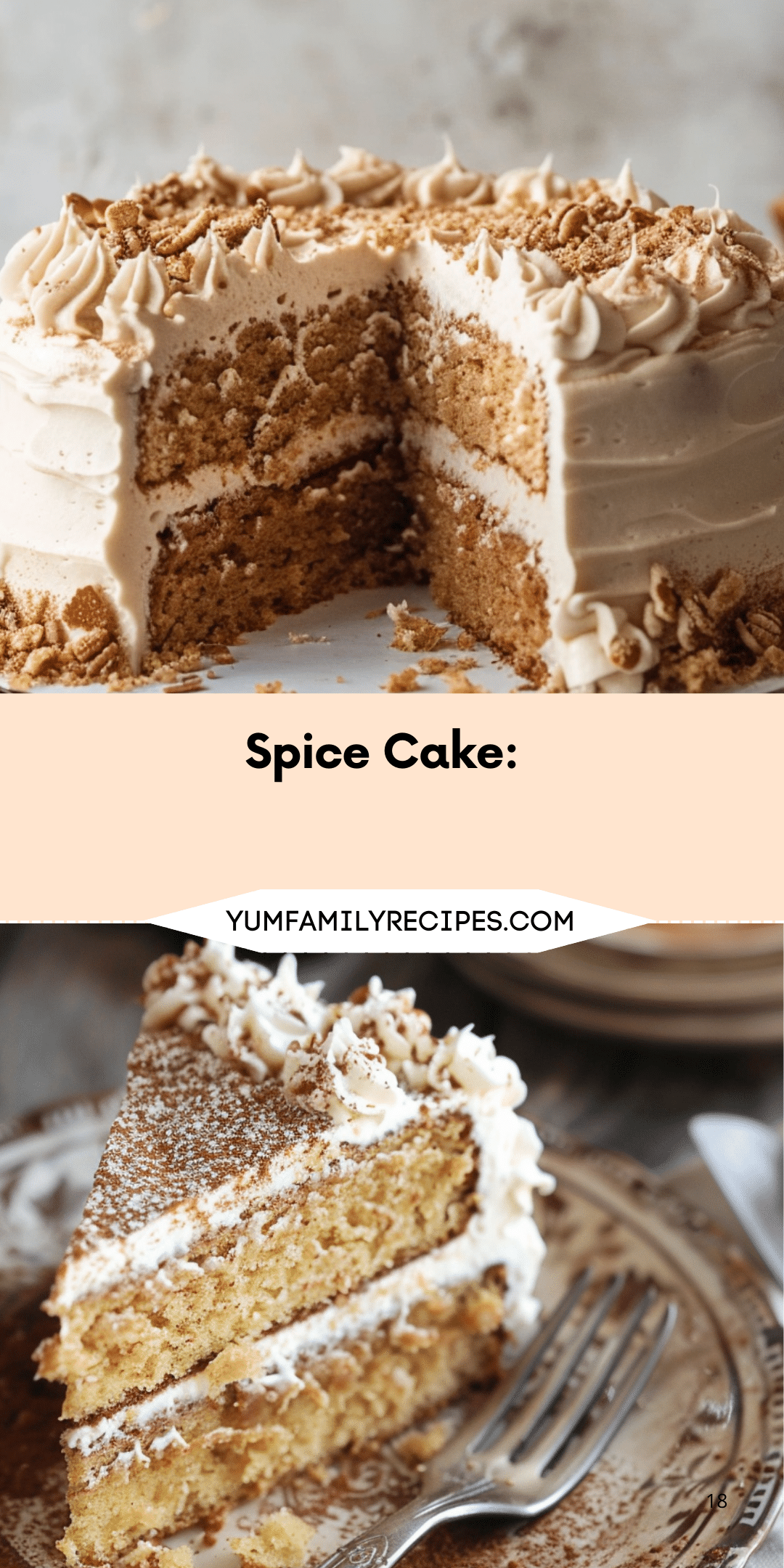 Spice Cake Recipe | Yum Family Recipes