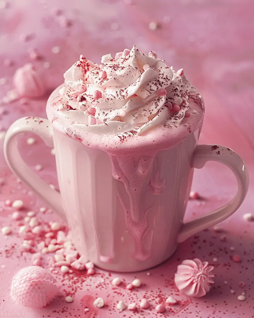 Pink Hot Chocolate | Yum Family Recipes