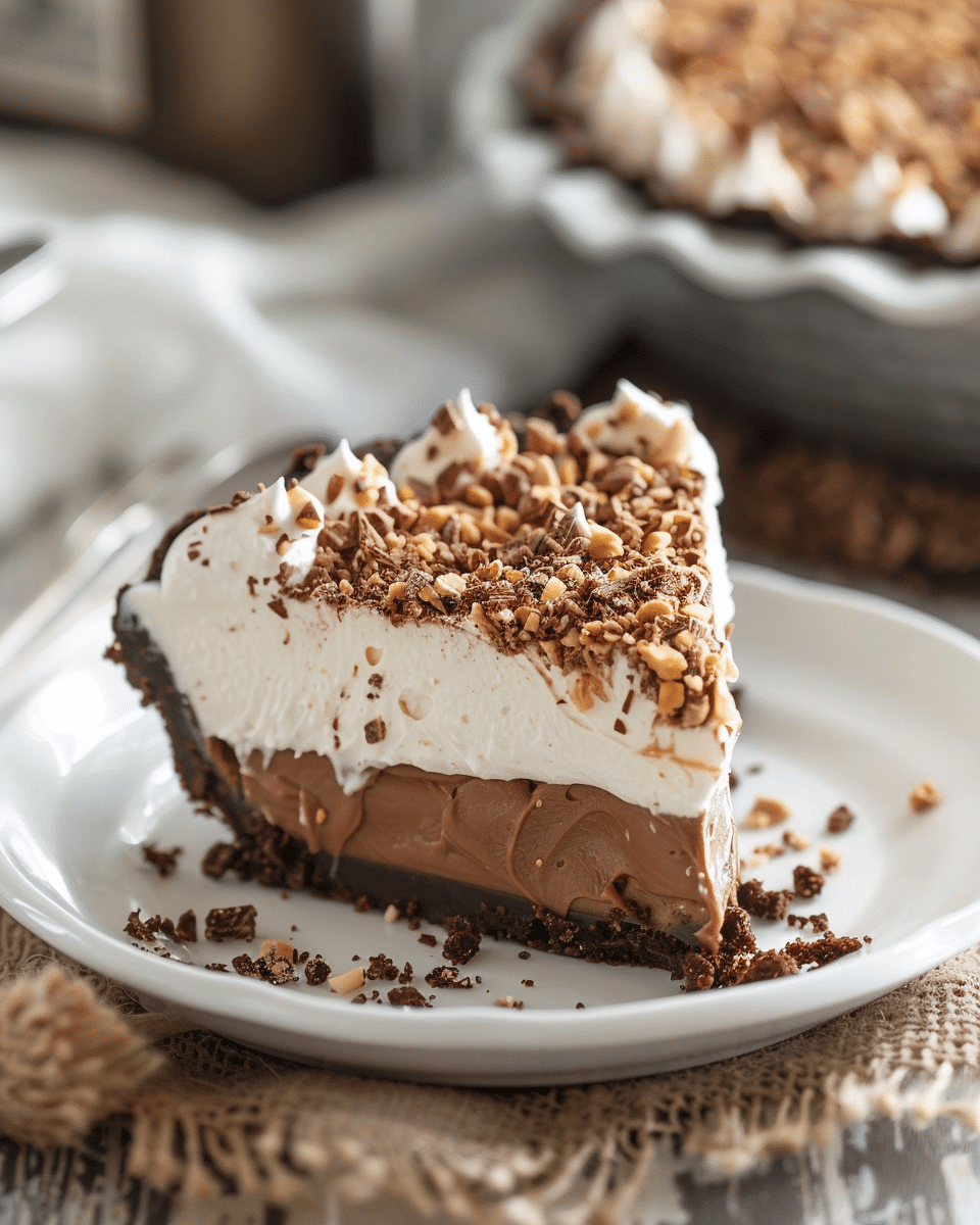 Chocolate Peanut Butter Pie: A No-Bake Dream! | Yum Family Recipes