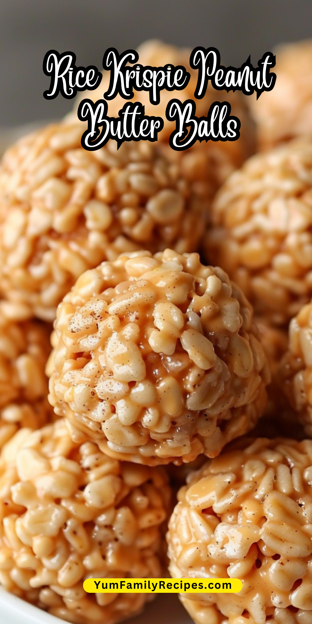 Best Rice Krispie Peanut Butter Balls | Yum Family Recipes