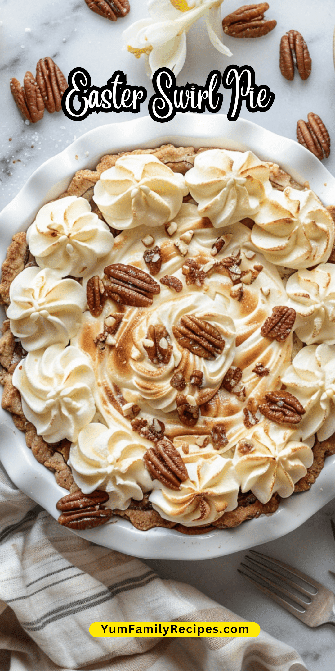 Easter Swirl Pie | Yum Family Recipes