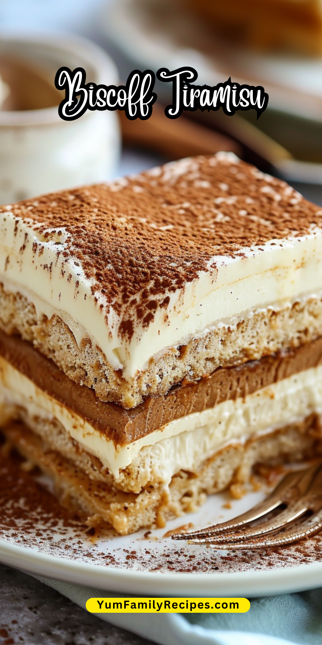 Biscoff Tiramisu | Yum Family Recipes