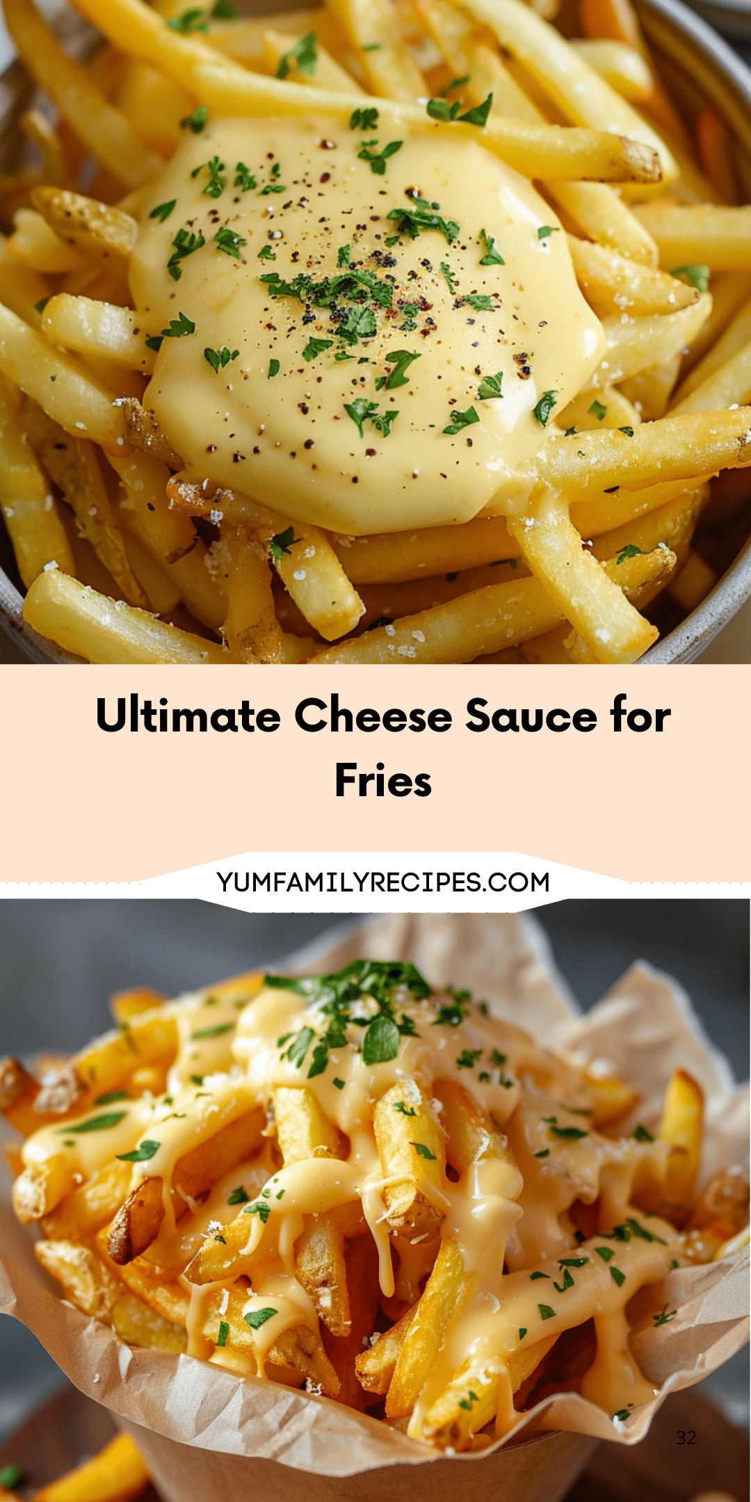 Ultimate Cheese Sauce for Fries | Yum Family Recipes