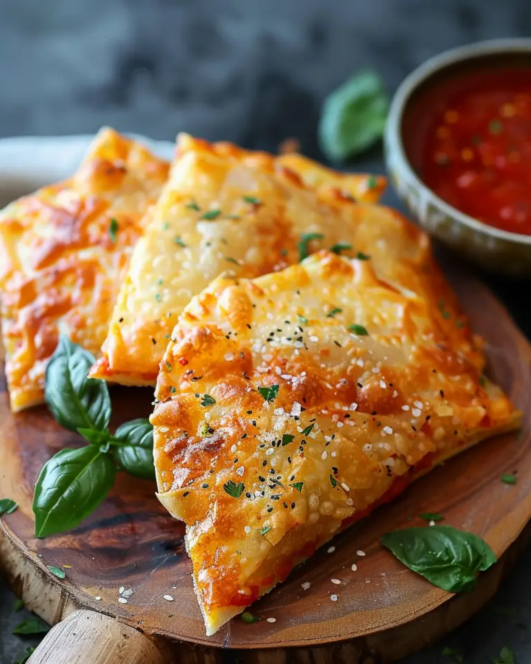 Air Fryer Rice Paper Pizza Pockets | Yum Family Recipes