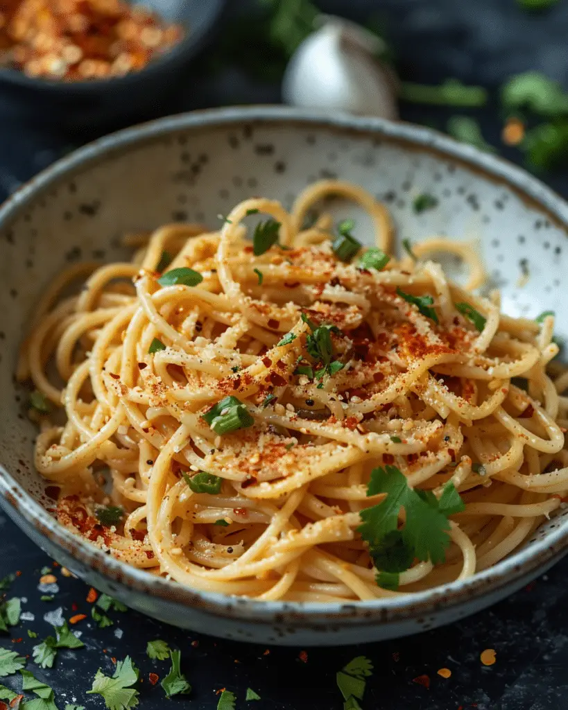 Peanut Butter Noodles with Garlic and Chilli | Yum Family Recipes