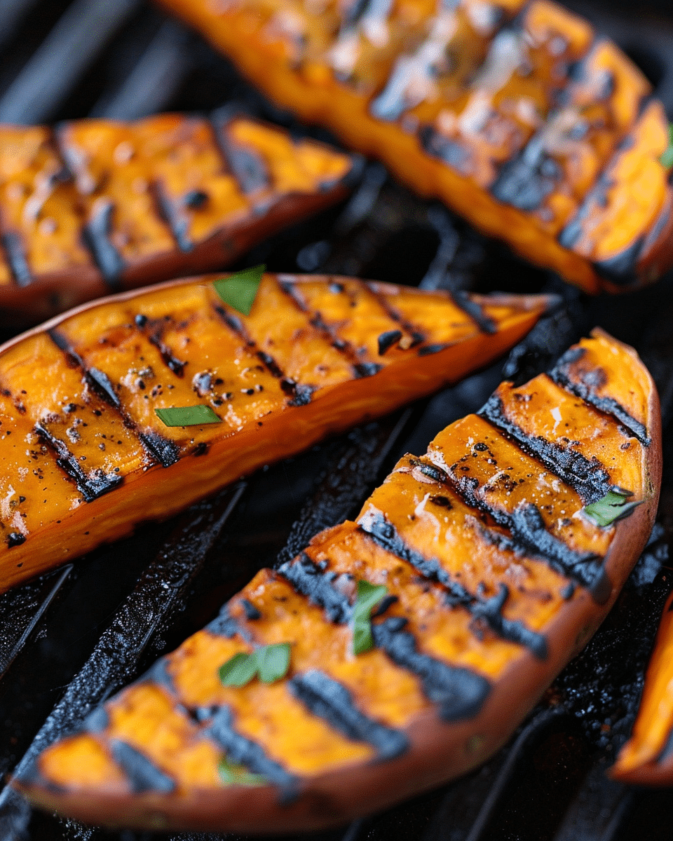 Grilled Sweet Potatoes | Yum Family Recipes