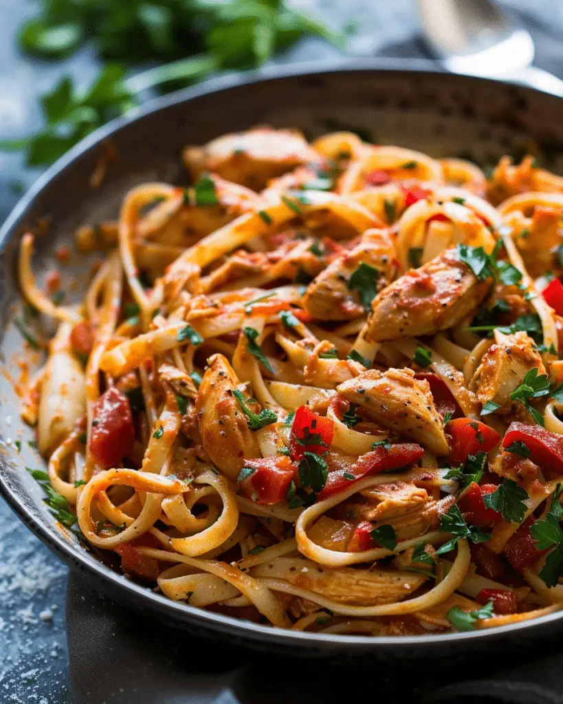 Crock Pot Cajun Chicken Pasta | Yum Family Recipes