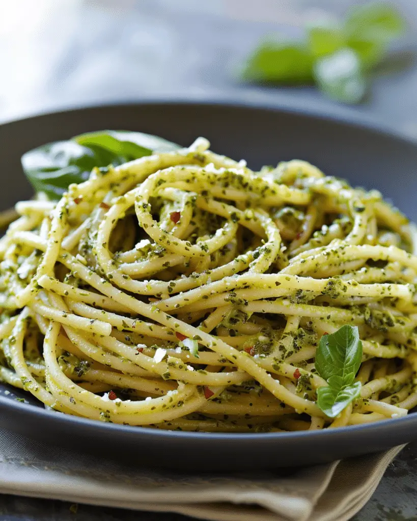Pesto Pasta | Yum Family Recipes