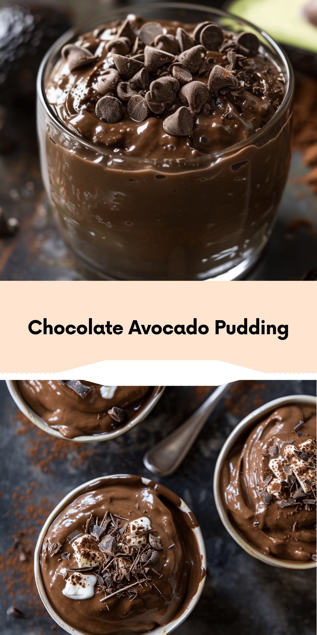 Chocolate Avocado Pudding | Yum Family Recipes