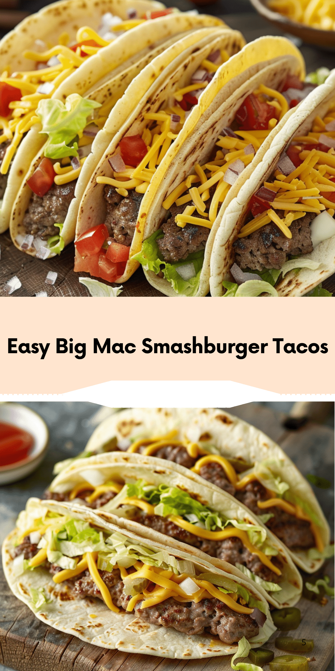 Easy Big Mac Smashburger Tacos | Yum Family Recipes