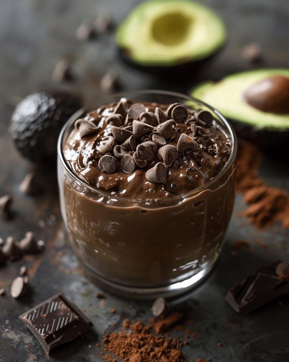 Chocolate Avocado Pudding | Yum Family Recipes